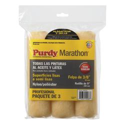 Purdy® Marathon® 9" x 3/8" Nylon/Polyester Paint Roller Covers - 3 Pack ...