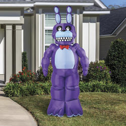 Five Nights at Freddy's 6'6" Animated Bonnie Halloween Inflatable at ...