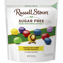 Russell Stover® Sugar Free Chocolate Candy Coated Peanuts - 7.5 oz at ...