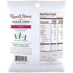 Russell Stover® Sugar Free Toffee in Chocolate Candy - 2 oz at Menards®