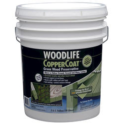 Woodlife® CopperCoat™ Exterior Green Wood Preservative - 5 gal. at Menards®