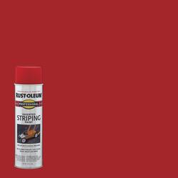 Rust-Oleum® Professional Flat Red Inverted Striping Spray Paint - 18 oz ...