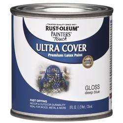 Rust-Oleum® Painter's Touch® Ultra Cover Latex Gloss Deep Blue Paint ...