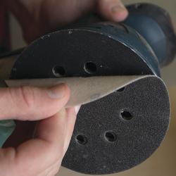 Masterforce® 5" 120-Grit 8-Hole Hook & Loop Sanding Disc - 4 Pack at ...