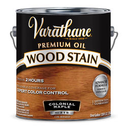 Varathane® Premium Interior Oil-Base Colonial Maple Wood Stain - 1 gal ...