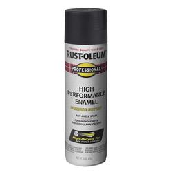 Rust-Oleum® Professional Semi-Gloss Black High-Performance Enamel Spray ...