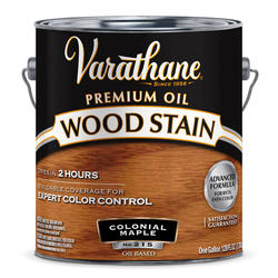 Varathane® Premium Interior Oil-Base Colonial Maple Low-VOC Wood Stain ...