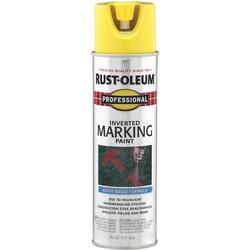 Rust-Oleum® Professional Flat Hi-Visibility Yellow Inverted Marking ...