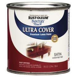 Rust-Oleum® Painter's Touch® Ultra Cover Latex Satin Colonial Red Paint ...