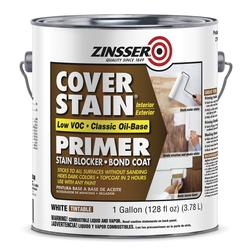 Zinsser® Cover Stain Low-VOC Interior/Exterior Oil-Base Stain Blocking ...