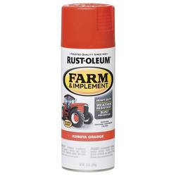 Rust-Oleum® Gloss Kubota Orange Farm & Implement Spray Paint - 12 oz at ...