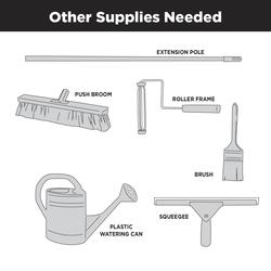 Rust-Oleum® RockSolid® Polycuramine Universal Base Floor Coating Kit ...