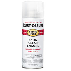 Rust-Oleum® Stops Rust® Satin Clear Protective Enamel Spray Paint - 12 ...