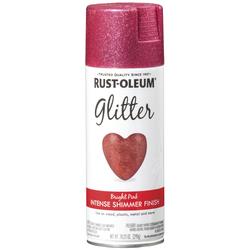 Rust-Oleum® Specialty Texture Metallic Bright Pink Glitter Spray Paint ...
