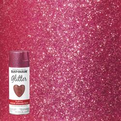 Rust-Oleum® Specialty Texture Metallic Bright Pink Glitter Spray Paint ...