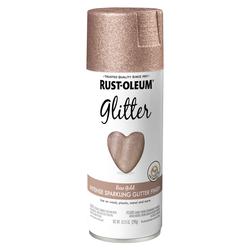 Rust-Oleum® Specialty Texture Metallic Rose Gold Glitter Spray Paint ...