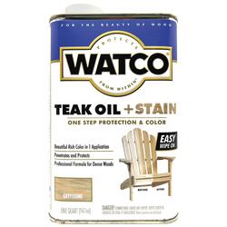 Watco® Interior Greystone Teak Oil + Wood Stain - 1 qt. at Menards®
