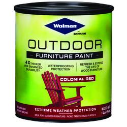 Wolman™™ Colonial Red Outdoor Furniture Paint - 1 qt. at Menards®