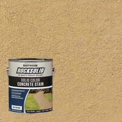 Rust-Oleum® RockSolid® Solid Color Keystone Gold Concrete Stain - 1 gal ...