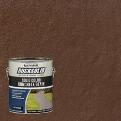 Rust-Oleum® RockSolid® Solid Color Cigar Concrete Stain - 1 gal. at ...