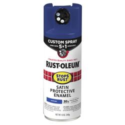 Rust-Oleum® Stops Rust® Custom Spray 5-in-1 Satin Sapphire Blue Spray ...