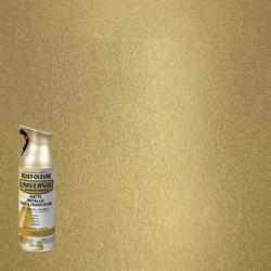 Rust-Oleum® Universal® Matte Metallic Gold All-Purpose Spray Paint - 11 ...