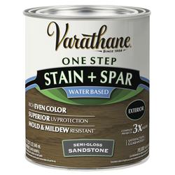 Varathane® One Step Exterior Semi-Gloss Sandstone Stain + Spar Urethane ...