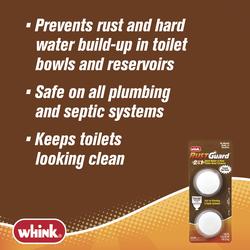 Whink RUSTGuard Hard Water & Rust Toilet Cleaning Tablets - 2 Count at ...