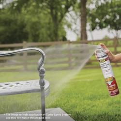 Rust-Oleum® Stops Rust®Turbo Spray System Gloss Smoke Gray Enamel Spray ...