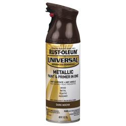 Rust-Oleum® Universal® Metallic Dark Mocha Spray Paint - 11 oz. at Menards®