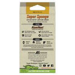 Gator® Super Sponge™ 3" x 5" 320-Grit Sanding Sponge at Menards®