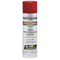 Rust-Oleum® Professional Gloss Safety Red High-Performance Enamel Spray ...