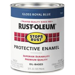 Rust-Oleum® Stops Rust® Gloss Royal Blue Protective Enamel Metal Paint ...