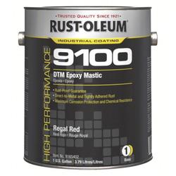 Rust-Oleum® High Performance 9100 System Regal Red DTM Epoxy Mastic - 1 ...