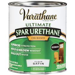 Varathane® Ultimate Exterior Oil-Based Satin Clear Wood Spar Urethane ...