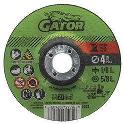 Gator® 4" x 1/8" Type 27 Metal Cut-Off Wheel at Menards®
