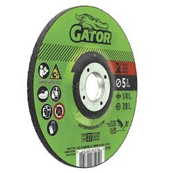Gator® 5" x 1/4" Type 27 Metal Grinding Wheel at Menards®
