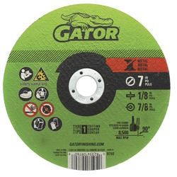 Gator® 7" x 1/8" Type 1 Metal Cut-Off Wheel at Menards®