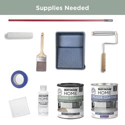 Rust-Oleum® HOME® Interior Anti-Skid Textured Cake Batter Floor Coating ...