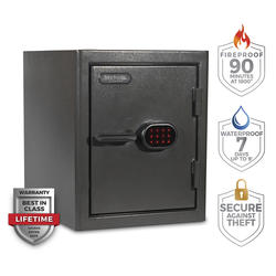 Sanctuary Diamond 2.2 cu. ft. Fireproof/Waterproof Home & Office Safe ...