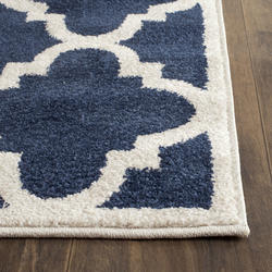 Safavieh Amherst Navy 8' x 10' Indoor/Outdoor Area Rug at Menards®