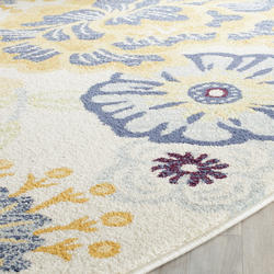 Gramercy Evoke Collection Floral Area Rug 6' x 6' Round at Menards®