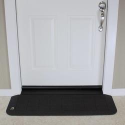 BigHorn 1-1/4" x 12-1/4" x 42" Antique Bronze Wheelchair Ramp Threshold ...