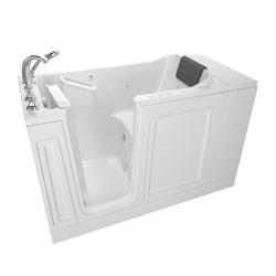 Safety Tubs®® Luxury Series 48"W x 28"D White Acrylic 39-Jet Dual ...