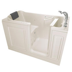 Safety Tubs®® Luxury Series 60"W x 32"D Biscuit Acrylic 39-Jet Dual ...