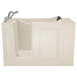Safety Tubs®® Luxury Series 51"W x 30"D Biscuit Acrylic 26-Jet Air ...
