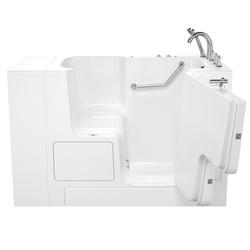 Safety Tubs® Value Series 52"W x 32"D White Gelcoat 21-Jet Air Massage ...