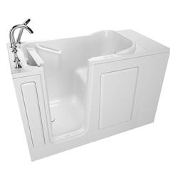 Safety Tubs® Entry Series 48"W x 28"D White Gelcoat 22-Jet Dual Massage ...