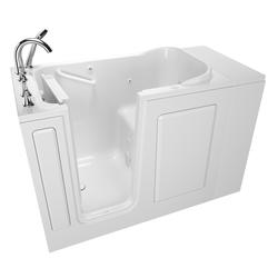 Safety Tubs® Value Series 48"W x 28"D White Gelcoat 8-Jet Massage Walk ...