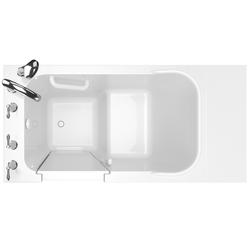 Safety Tubs® Entry Series 48"W x 28"D White Gelcoat Soaking Walk-In ...